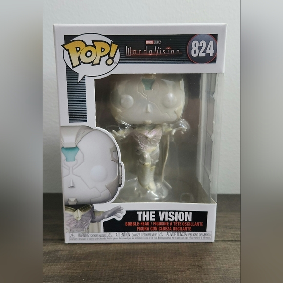 Funko | Other | Funko Pop Marvel 824 Wandavision The Vision Vinyl ...